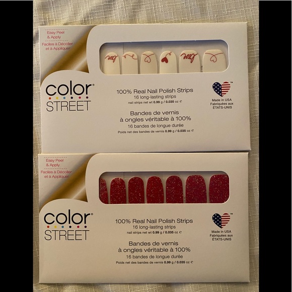 Color Street | Makeup | Color Street Set Love Letter And Chile It Cool ...